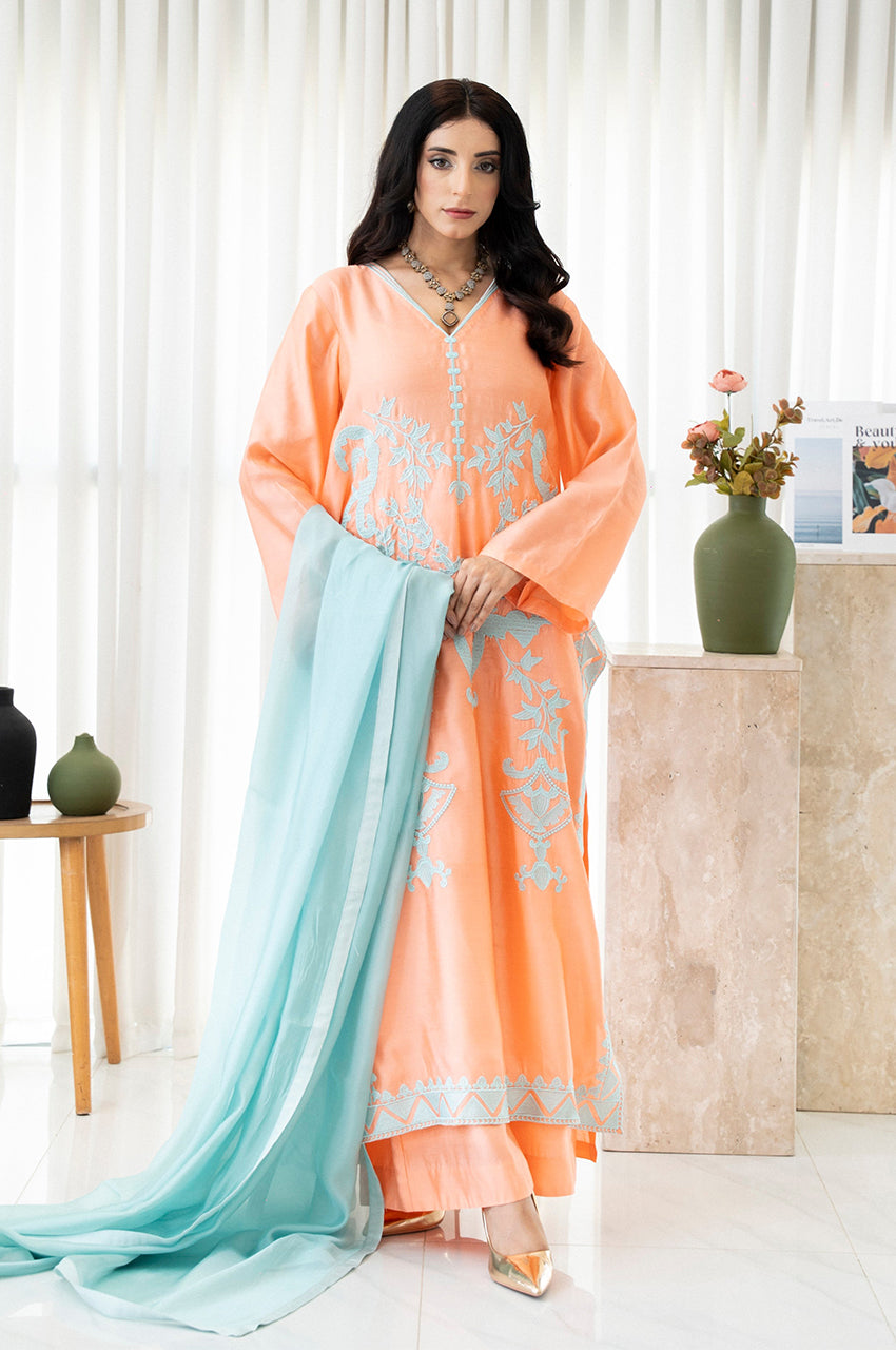Tangerine Mist - RTS – Nizka Couture